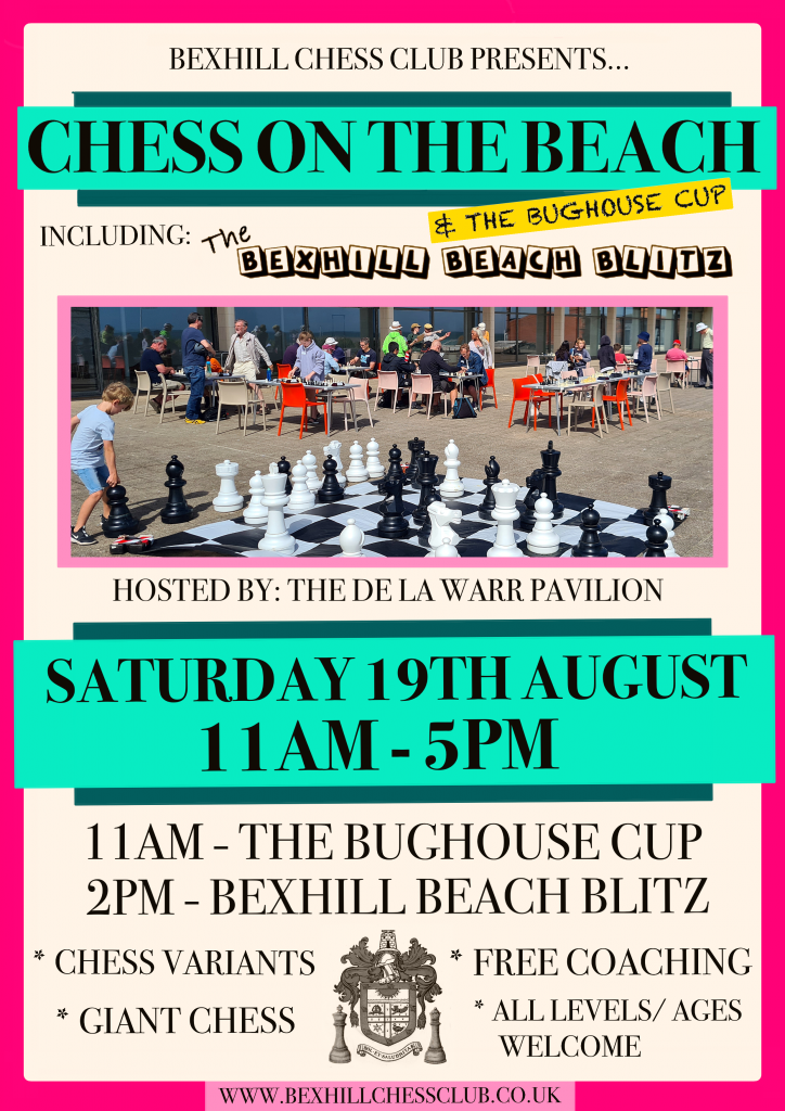 Bexhill Chess on the Beach 19th August